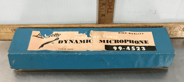 Vintage Lafayette Dynamic Microphone - Sherwood Auctions