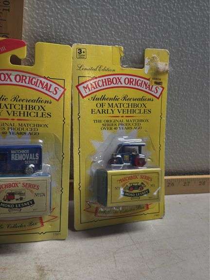 Limited Edition Matchbox Originals Vehicles Collection - Sherwood Auctions