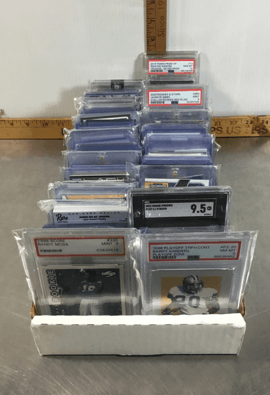 Mostly Football Trading Cards, Some Graded - Sherwood Auctions