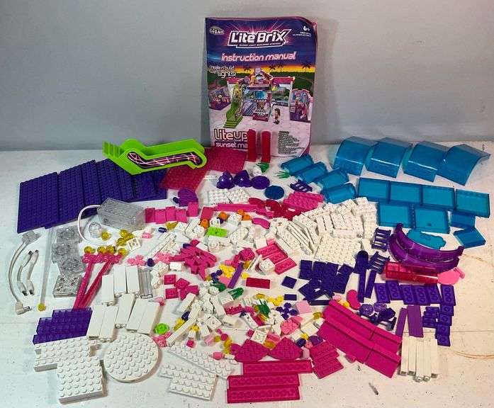 Cra-Z-Art Lite Brix Mall Store with Manual Untested No Figures ...