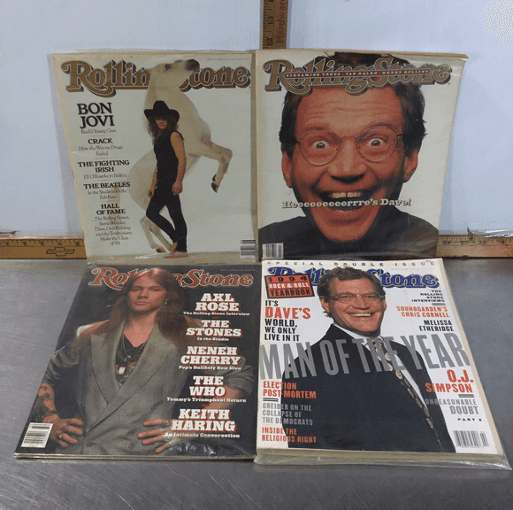 Stack Of Rolling Stones Magazines - Sherwood Auctions