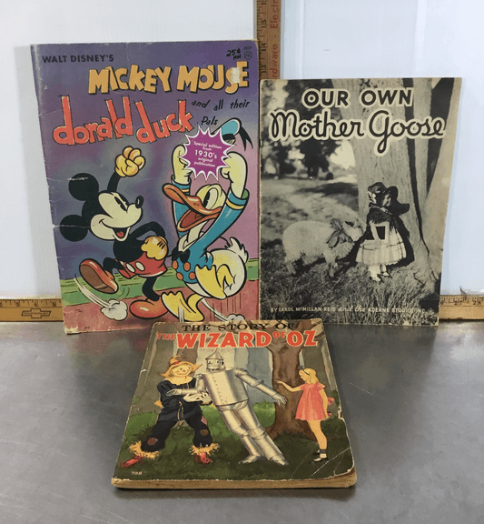 Mickey Mouse & Donald Duck, The Wizard Of Oz and Our Own Mother Goose ...