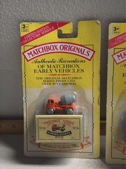Limited Edition Matchbox Originals Vehicles Collection - Sherwood Auctions