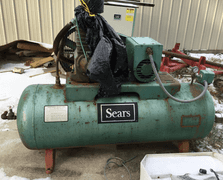 Sears 220V Air Compressor - Sherwood Auctions