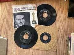 45 Records-Elvis Presley, Eddie Fisher, Eddie Arnold, Frank Sinatra ...