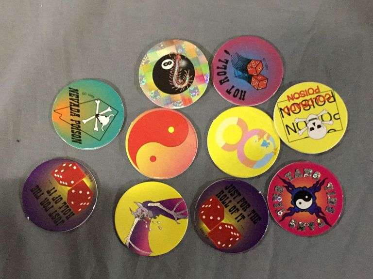 Assorted Pogs Milk Caps - Sherwood Auctions