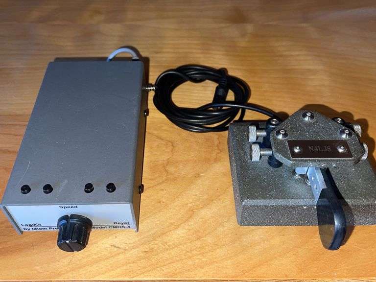 ZNSL 225 Keys- Morse Code/CW + LogiKit Sig. Generator - Sherwood Auctions