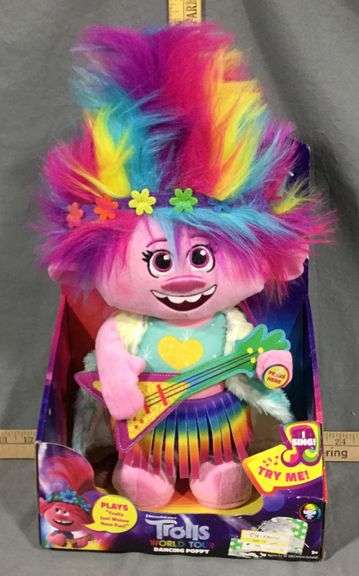 Trolls World Tour Dancing Poppy Doll - Sherwood Auctions