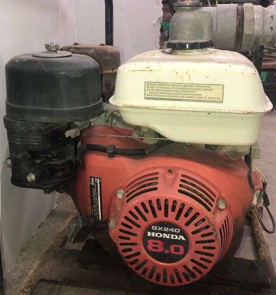 Honda 8.0 GX240-has Compression - Sherwood Auctions