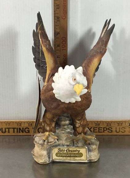 Ski Country Eagle Decanter - Sherwood Auctions