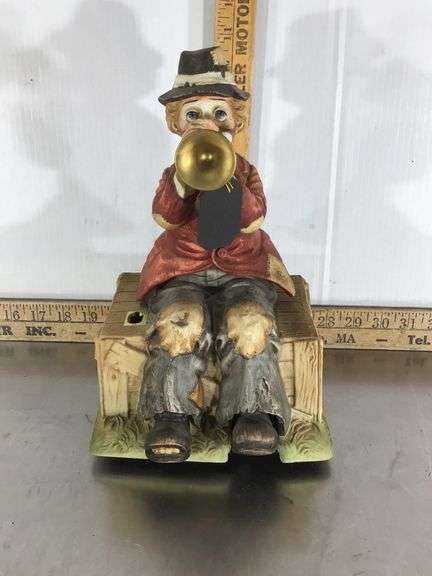 Melody in Motion Hand Painted Bisque Porcelain - Sherwood Auctions