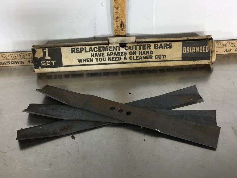 Replacement Cutter Bars - Sherwood Auctions