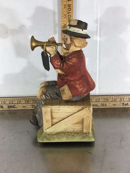 Melody in Motion Hand Painted Bisque Porcelain - Sherwood Auctions