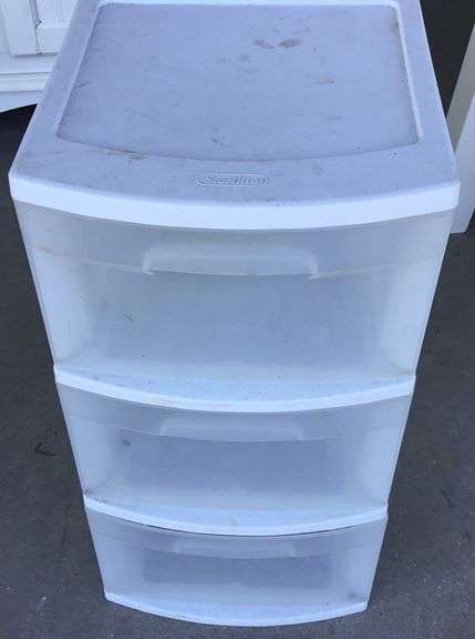 Sterlite 3 Drawer Storage - Sherwood Auctions