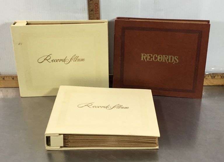 Record Albums With Records - Sherwood Auctions