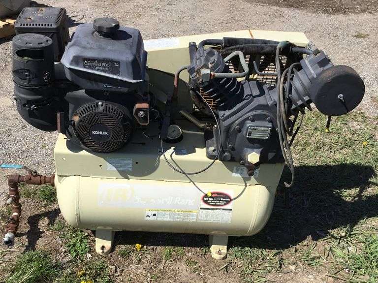 Ingersoll-Rand Model 2475 Gas Drive Air Compressor - Sherwood Auctions
