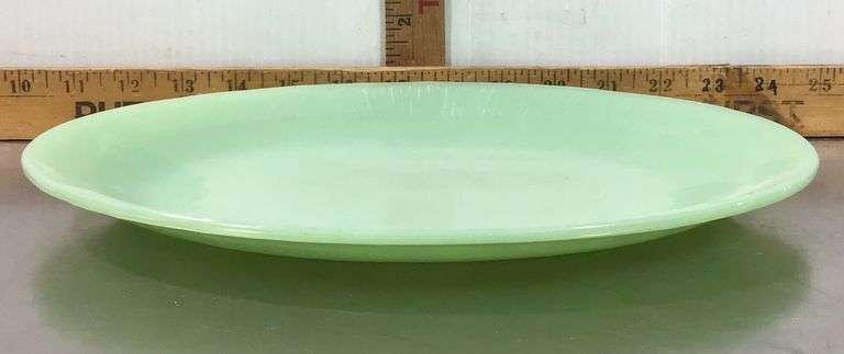 Jadeite Serving Platter - Sherwood Auctions