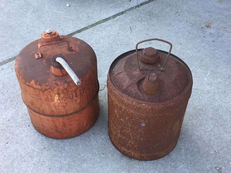 Metal Gas Cans - Sherwood Auctions
