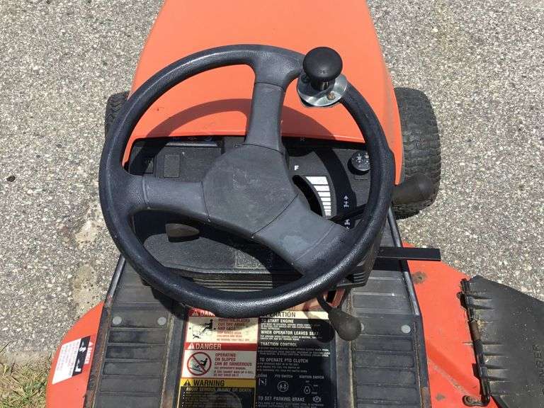 Simplicity Ride On Lawn Mower - Sherwood Auctions