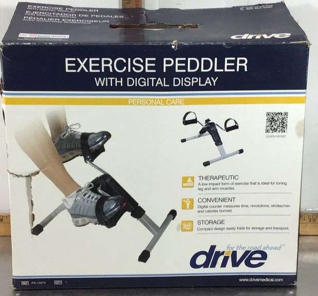 Exercise Peddler With Digital Display - Sherwood Auctions
