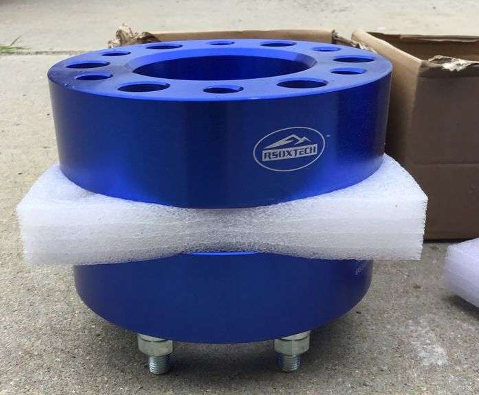 RSOXTECH Blue Wheel Spacers - Sherwood Auctions