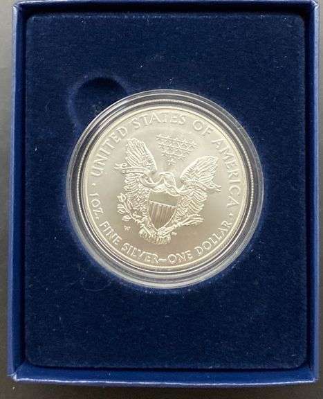 American Eagle One Ounce Silver Coin - Sherwood Auctions
