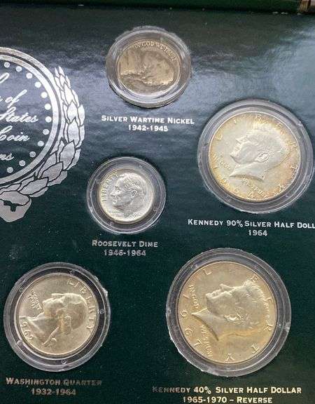 100 Years of United States Silver Coin Designs - Sherwood Auctions