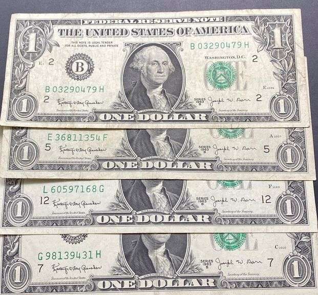 Series 1963 B Barr Notes - Sherwood Auctions