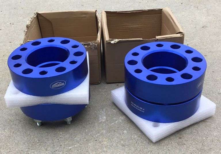 RSOXTECH Blue Wheel Spacers - Sherwood Auctions