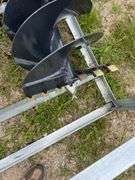Quick Attach Post Auger w/ 12” & 8” Augers - Sherwood Auctions