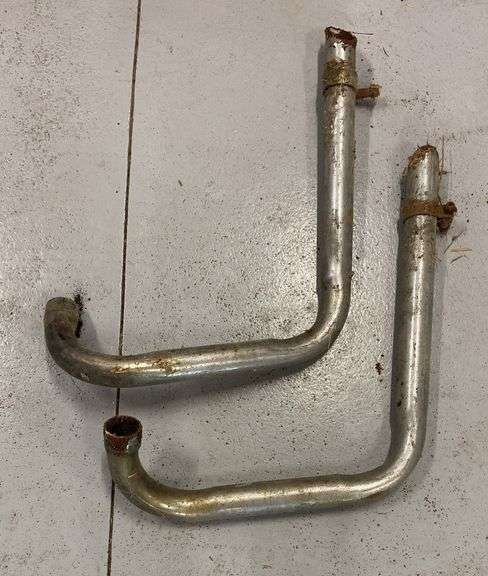 60’s Triumph 650 Drag Pipes - Sherwood Auctions