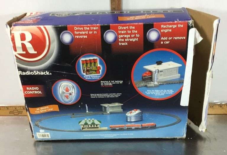 Radio Control Silver Line Railroad - Sherwood Auctions
