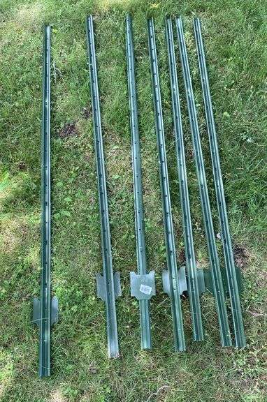 New 5’ Fence Posts (7) - Sherwood Auctions