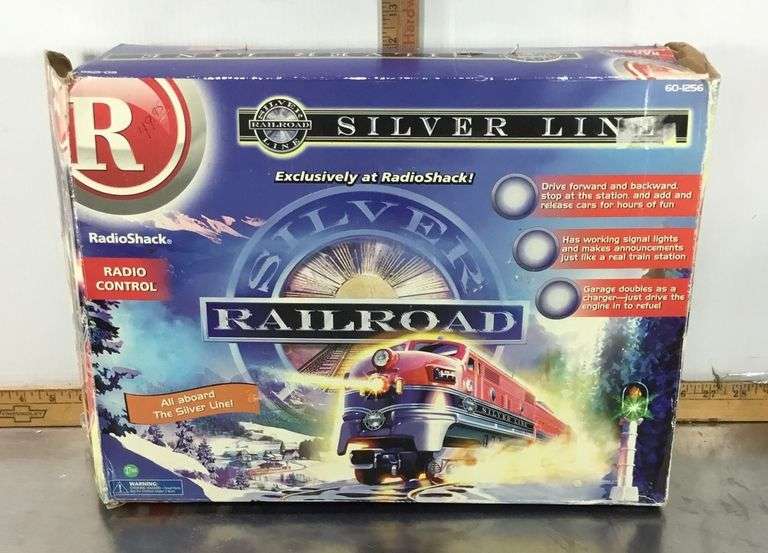 Radio Control Silver Line Railroad - Sherwood Auctions