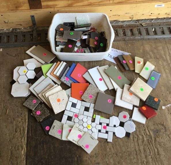 Assortment of Sample Tile - Sherwood Auctions