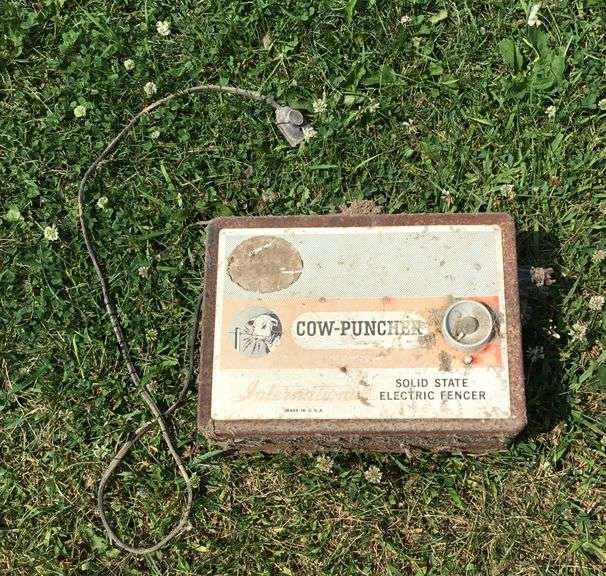 International Cow Puncher Electric Fencer - Sherwood Auctions