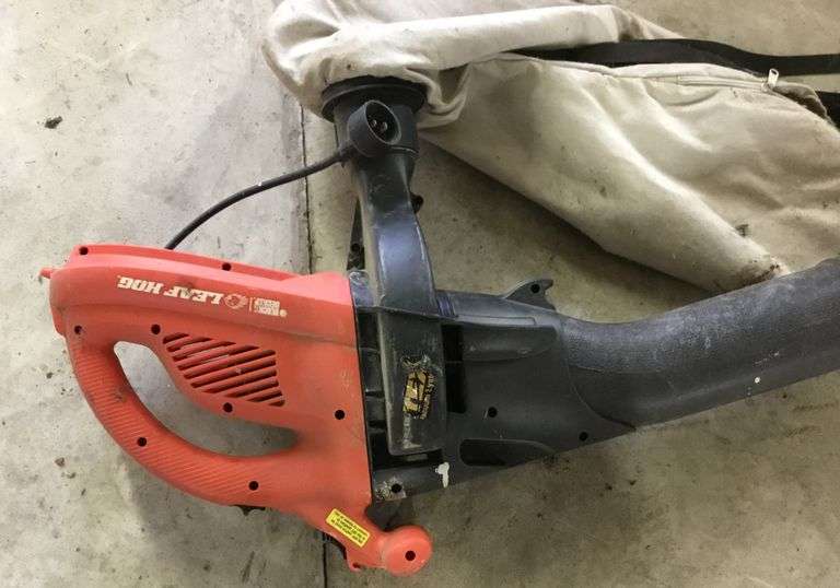 Black and Decker Electric Leaf Hog - Sherwood Auctions