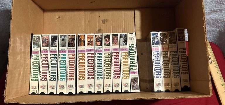 Predators VHS Collection (Unopened) - Sherwood Auctions