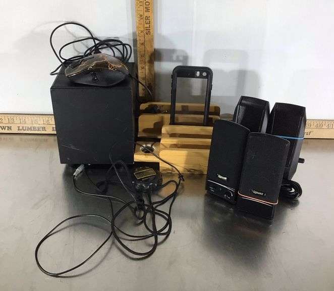 Speakers, Computer Mouse & More - Sherwood Auctions
