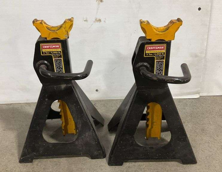 2 Craftsman 3 Ton Jack Stands - Sherwood Auctions