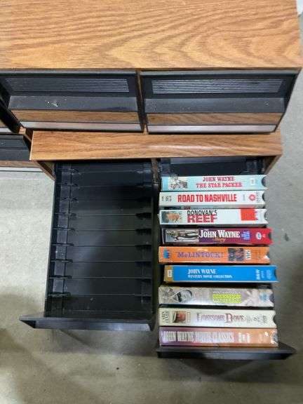 VHS Tape Storage Boxes - Sherwood Auctions