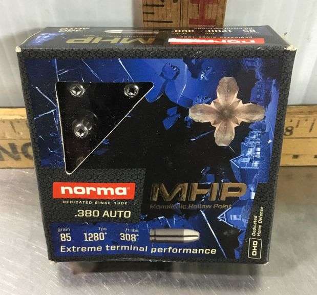 Norma .380 Auto MHP Bullets - Sherwood Auctions