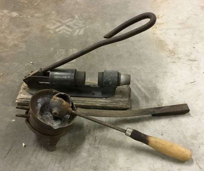 Antique Bullet Making Tools - Sherwood Auctions