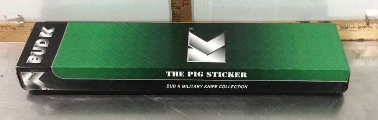 Bud K The Pig Sticker - Sherwood Auctions