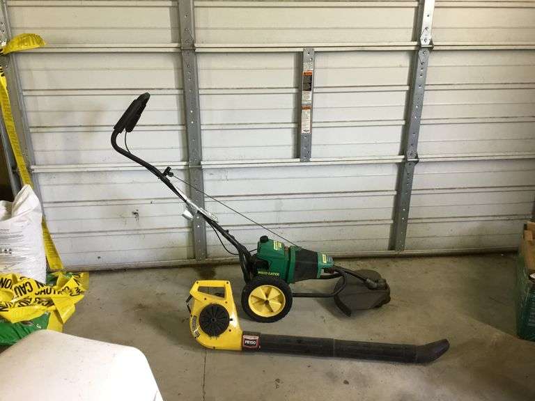 Weed Eater Wheeled Trimmer and Paramount PB150 Leaf Blower - Sherwood ...