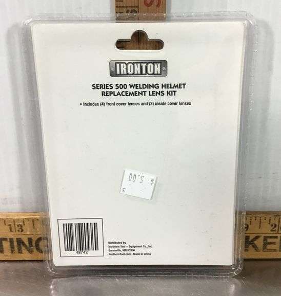 Ironton Welding Helmet Replacement Lenses - Sherwood Auctions