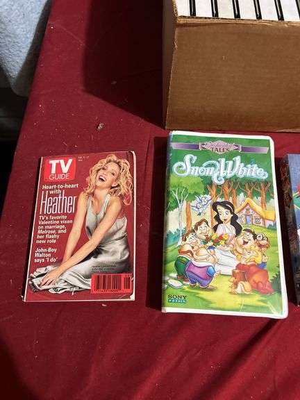 Vintage TV Guides & VHS Tapes - Sherwood Auctions