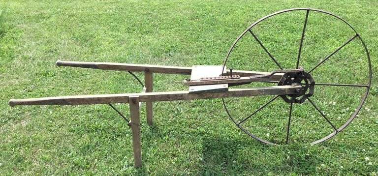 Antique Measuring Wheel - Sherwood Auctions