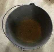 14''x26'' Cast Iron Scalding Pot - Sherwood Auctions