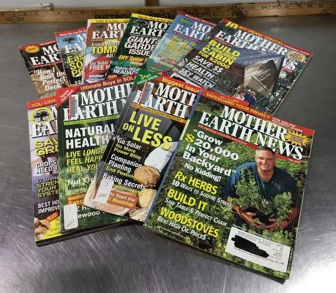 Mother Earth News Magazine’s - Sherwood Auctions